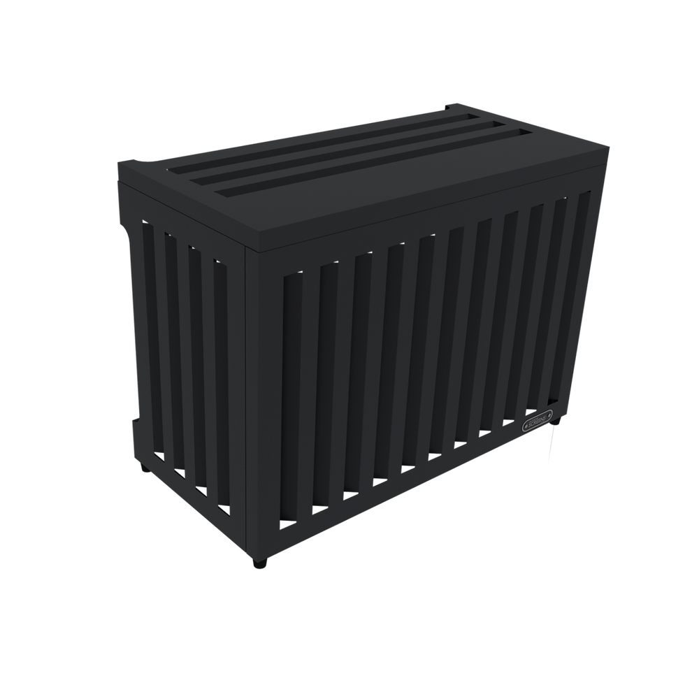 Air Conditioning Cover - Louvred Aluminium Screen | Oz Air Online